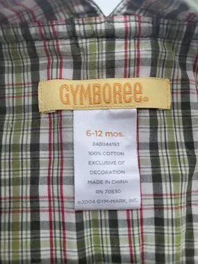 Gymboree | Bottoms | Vtg Gymboree Petting Zoo Line 62m Boys Overalls ...